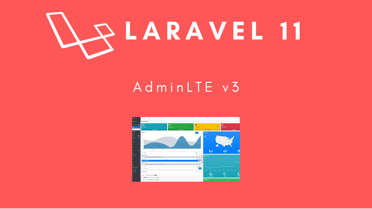 Code Shotcut - Laravel 11 - How to Integrate AdminLTE v3